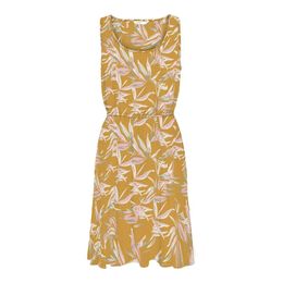 Only Kleid 'NOVA SARA' Damen Größe 40 goldgelb / hellgrün / rosa / weiß Winterkleid