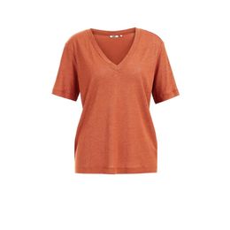 WE Fashion Shirt female Brown size XXXL