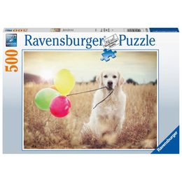 RAVENSBURGER VERLAG Ravensburger Puzzle 16585 - Luftballonparty - 500 Teile Puzzle für Erwachsene und Kinder ab 12 Jahren