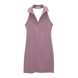 Pull&Bear Pull&Bear Kleid Damen Gr&ouml;&szlig;e 34 mauve Winterkleid