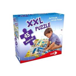 Noris Spiele XXL Puzzle Auf Streife mit der Polizei (Kinderpuzzle)