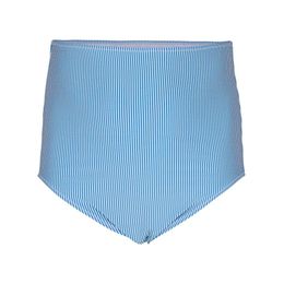 Swim by Zizzi Bikinihose Damen Gr&ouml;&szlig;e 8XL blau / wei&szlig;