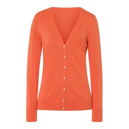 Heine Strickjacke Damen Gr&ouml;&szlig;e L orange