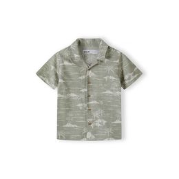 MINOTI Button Up Shirt boy Green size 9-10y