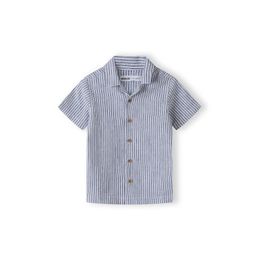 MINOTI Button Up Shirt boy Blue size 11-12y