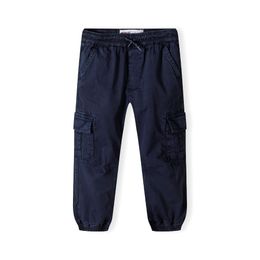 MINOTI Hose Jungen Gr&ouml;&szlig;e 104/110 dunkelblau