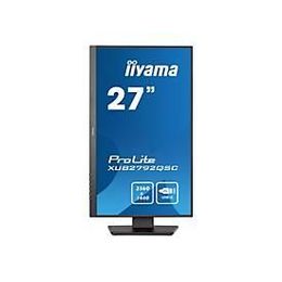 iiyama ProLite XUB2792QSC-B5 - LED-Monitor - 68.5 cm (27") - 2560 x 1440 WQHD @ 75 Hz - IPS - 350 cd/m²