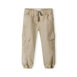 MINOTI Hose Jungen Gr&ouml;&szlig;e 134/140 dunkelbeige