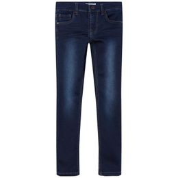 name it - Jeanshose NKMTHEO XSLIM SWE in dark blue denim, Gr.164