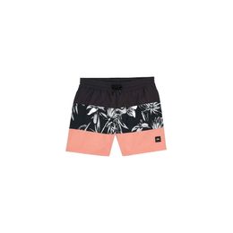 O`Neill O'NEILL Badeshorts 'Mix & Match Cali 13' Jungen Größe 104 koralle / schwarz / weiß