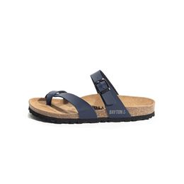Bayton Pantolette 'CINTRA' Herren Gr&ouml;&szlig;e 46 navy / dunkelblau