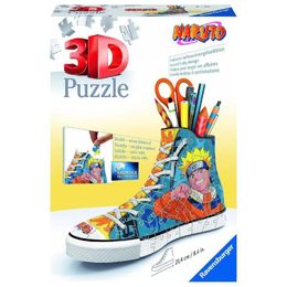 RAVENSBURGER VERLAG Ravensburger 3D Puzzle 11543 Sneaker Naruto - Praktischer Stiftehalter - 108 Teile - Schreibtisch-Organizer für Kinder ab 8 Jahren