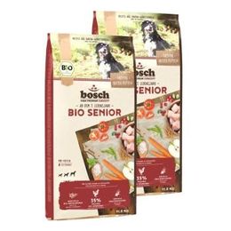 Bosch BIO Senior Hühnchen + Preiselbeere 2x11,5 kg