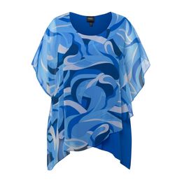 Ulla Popken Bluse Damen Gr&ouml;&szlig;e XL/XXL blau / royalblau / hellblau