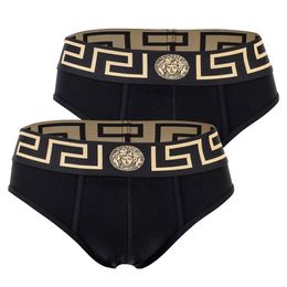 Versace Slip Herren Gr&ouml;&szlig;e S goldgelb / schwarz