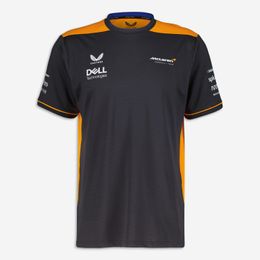 TK Maxx Dunkelgrau-orangefarbenes McLaren T-Shirt