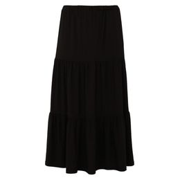 Yoek Skirt ' with an elastic waistband 'ock Damen Gr&ouml;&szlig;e 54/56 schwarz