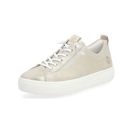 Remonte Sneaker Damen Gr&ouml;&szlig;e 43 ecru / silber