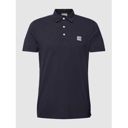 s.Oliver RED LABEL Poloshirt in melierter Optik Modell 'Washer'