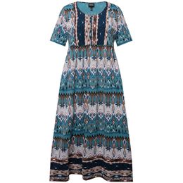 Ulla Popken Dress female Blue size 54-56