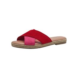 Tamaris Pantolette Damen Gr&ouml;&szlig;e 41 pink / rot