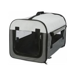 Trixie Hunde-Transportbox Mobile Kennel Basic dunkelgrau/hellgrau