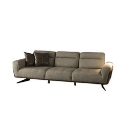 JVmoebel 4-Sitzer Gemütliche Couch 260cm Big Sofa Couchen Stoffsofa Wohnzimmer