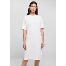 Urban Classics Sweatkleid Ladies Organic Oversized Slit Tee Dress XS bis 5XL