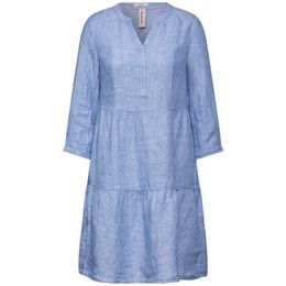 Cecil Sommerkleid LINEN_Chambray Split Neck Dres