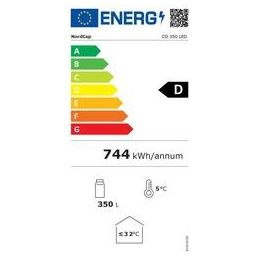 Nordcap COOL-LINE-Kühlschrank CD 350 LED