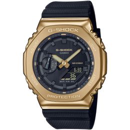 Chronograph Casio G-SHOCK "GM-2100G-1A9ER" Armbanduhren schwarz Herren Quarzuhren