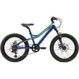 Mountainbike Bikestar Fahrräder Gr. 28 cm, 20 Zoll (50,80 cm), blau Kinder Hardtail