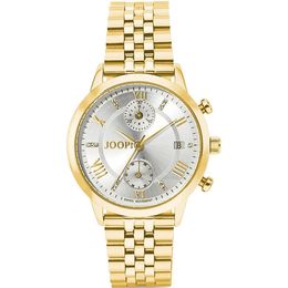 JOOP! Chronograph JOOP "2025961" Armbanduhren goldfarben Damen Quarzuhren