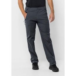 Softshellhose Jack Wolfskin "GLASTAL PANTS M" Gr. 48, Normalgrößen, schwarz-weiß (phantom) Herren Hosen Softshellhosen