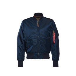 Alpha Industries Jacke Herren Größe XL dunkelblau / rot
