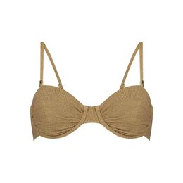 Hunkemöller Hunkemöller Bikini Top 'Goldie' female Gold size 85