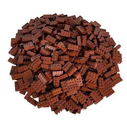 Lego® 2x4 Steine Hochsteine Rotbraun - 3001 - Menge 250x