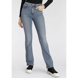 Levi's Bootcut-Jeans LEVI'S "725 High-Rise Bootcut" Gr. 27, Länge 30, blau (medium blue denim) Damen Jeans