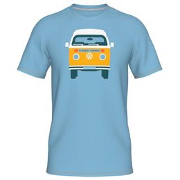 Elkline - Four Wheels To Freedom Baywindow - T-Shirt Gr XL blau