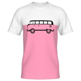 Elkline - Four Wheels To Freedom Träumweiter - T-Shirt Gr XS rosa