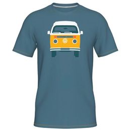 Elkline - Four Wheels To Freedom Baywindow - T-Shirt Gr XL blau