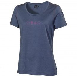 IVANHOE OF SWEDEN - Women's UW Meja Symbols - T-Shirt Gr 36 blau