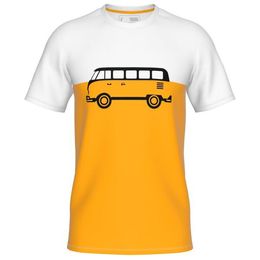 Elkline - Four Wheels To Freedom Träumweiter - T-Shirt Gr XS orange