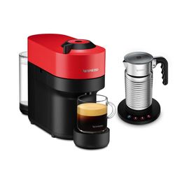 Nespresso Vertuo Pop Spicy Red & Aeroccino 4 Vertuo Kaffeemaschine