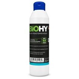 BiOHY Profi Fensterreiniger, Glasreiniger, Fensterputzmittel, Bio-Konzentrat 1 x 250 ml Flasche