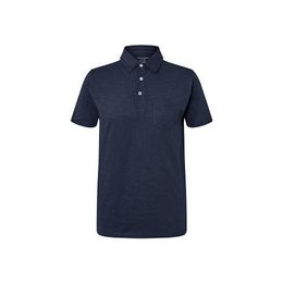 Tchibo Jersey-Poloshirt - Dunkelblau - Gr.: S