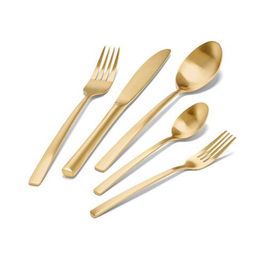 Tchibo Besteck-Set - Beige - Edelstahl