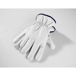 Ziegenleder Handschuhe, Größe 10 - Dunkelblau