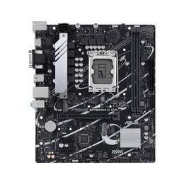 ASUS PRIME B760M-K D4, Mainboard schwarz/silber