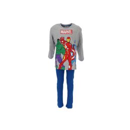MARVEL Pyjama MARVEL Avengers Schlafanzug lange Hose + Longsleeve